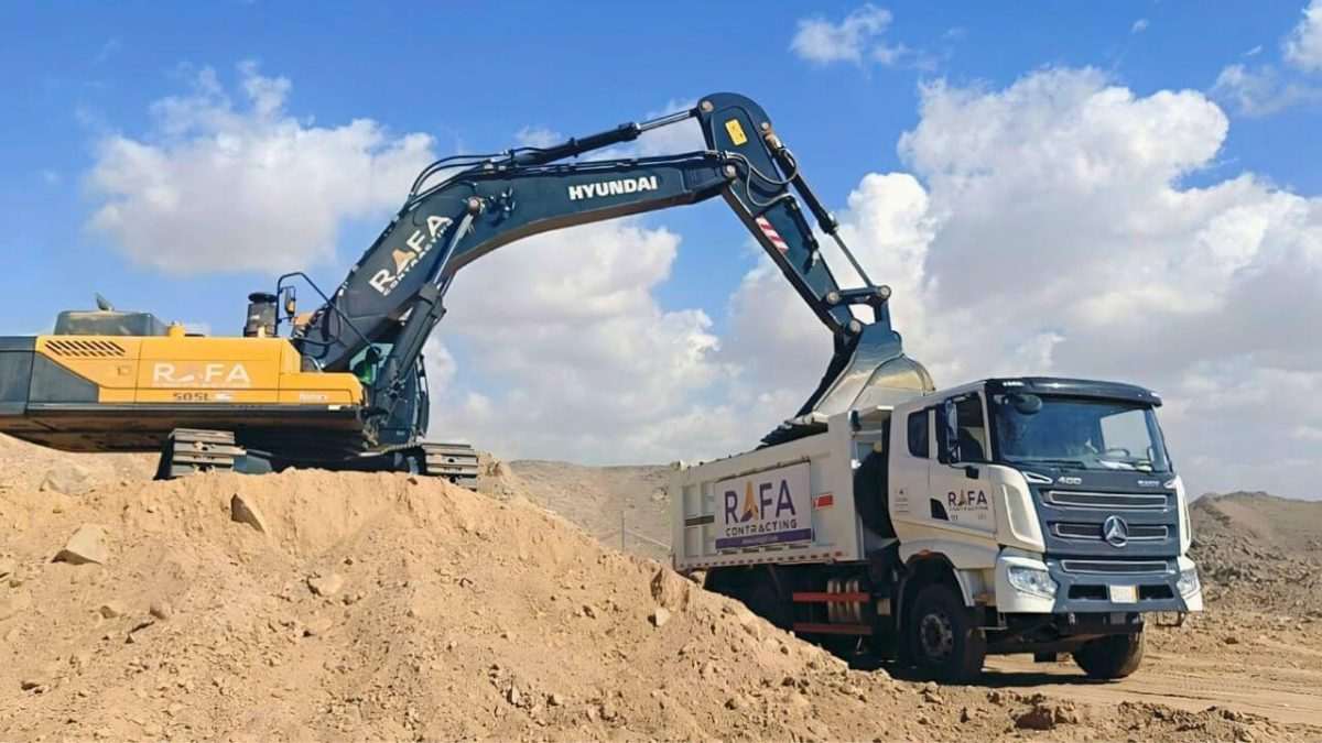 NEOM Spine Infrastructure Grading Earthworks – RAFA Contracting