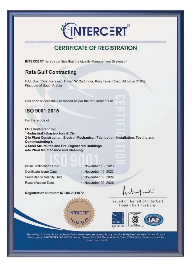 Rafa At Glance – RAFA Contracting